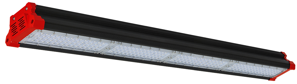 LUMINARIO HIGH BAY LINEAL 200W-6500K 100-305V - Plusrite : Plusrite